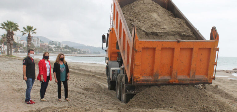 Benicàssim aporta 5.500 toneladas de arena para el acondicionamiento de ...